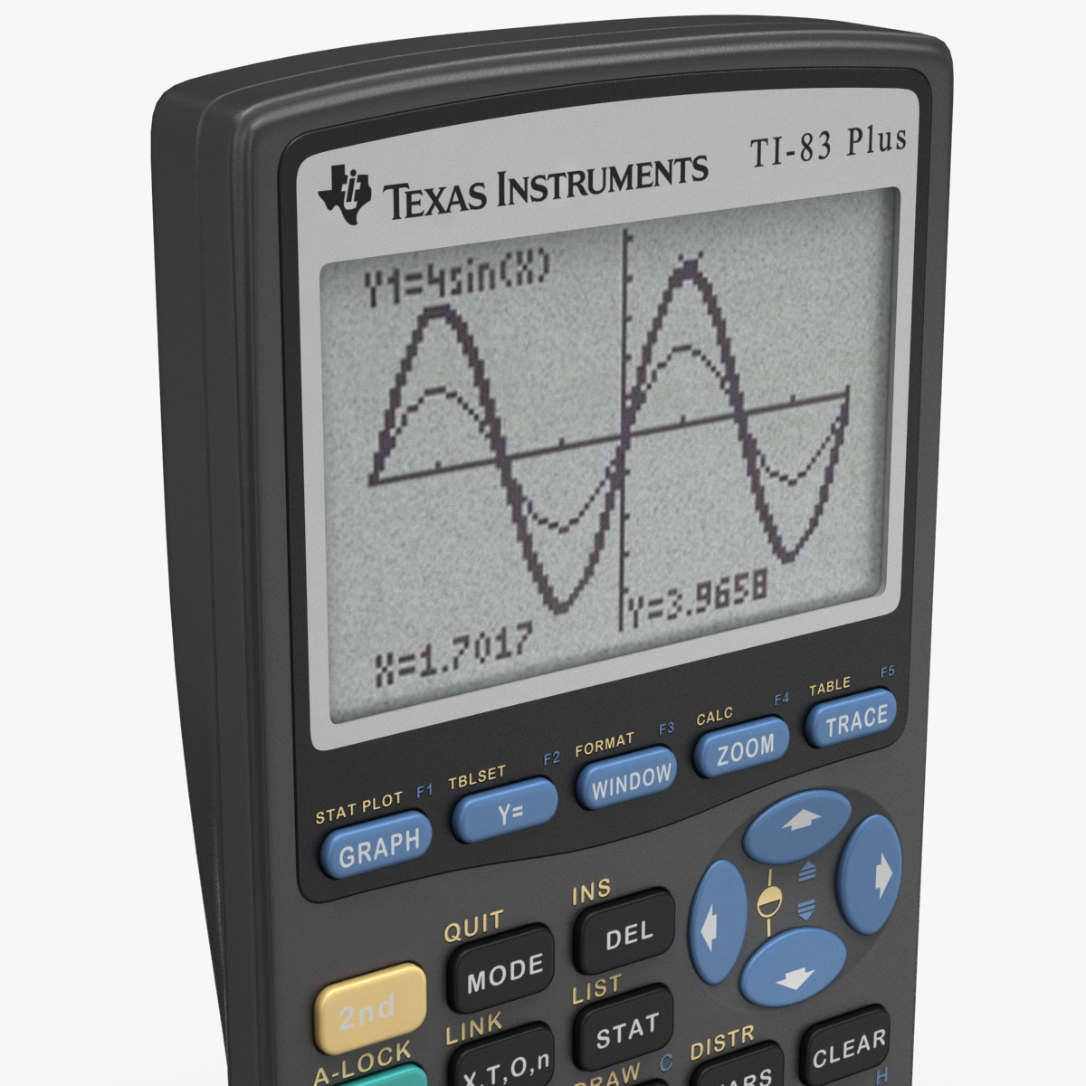 3d model graphing calculator texas instruments