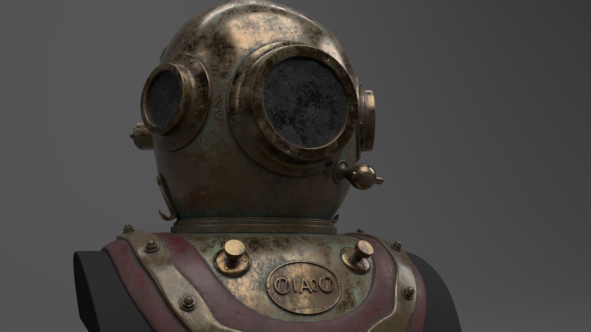 3D Diving Helmet - TurboSquid 1428690