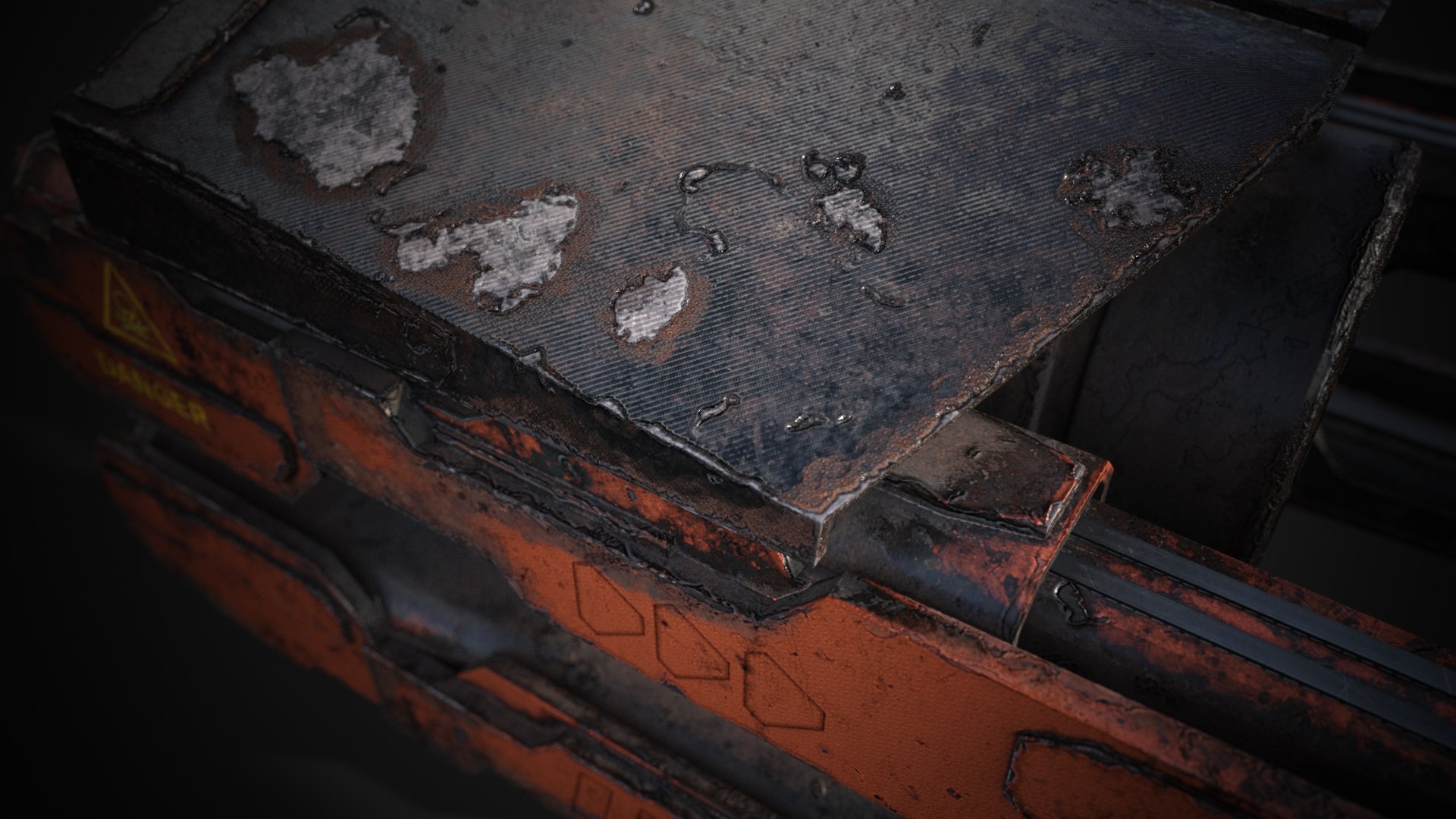 Sci-fi Close Combat Gun Turret 3D - TurboSquid 2184872