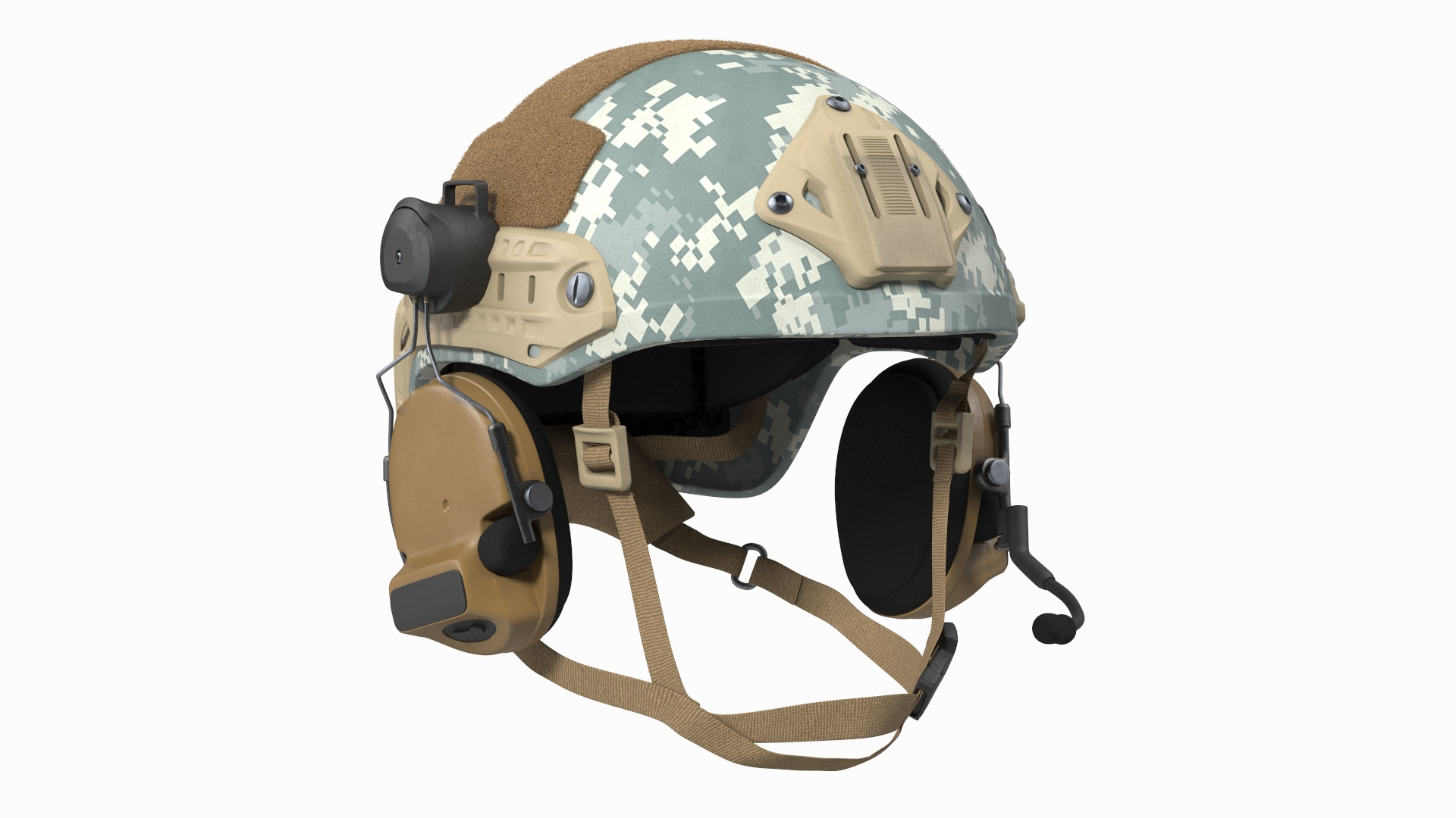 Tactical Gear Helmet Grey Camo Fur For Cinema 4D 3D Model - TurboSquid ...