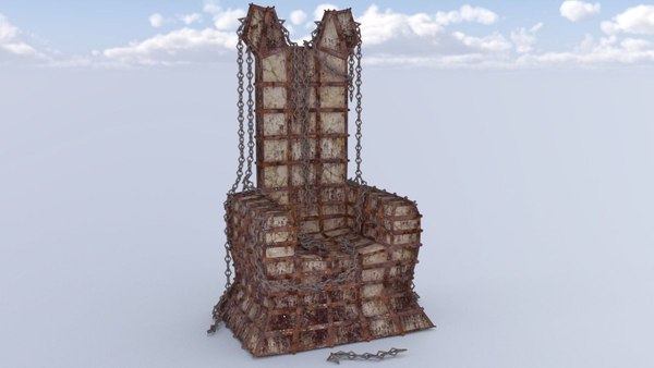 modelo 3d Cadenas del trono - TurboSquid 2184290