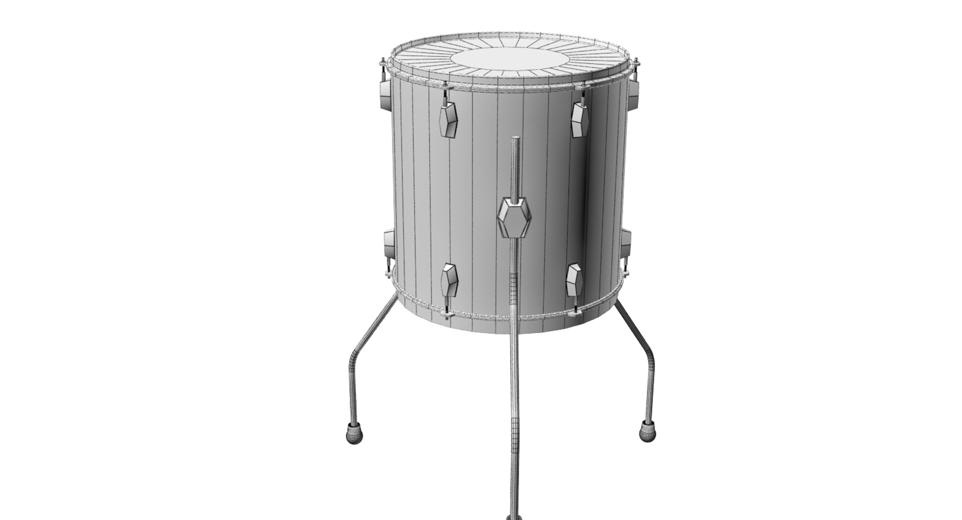 3D model floor tom - TurboSquid 1438154