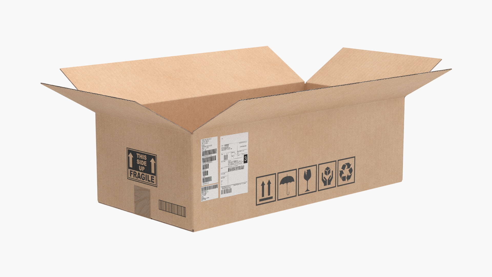Cardboard Box 6 Collection Model - TurboSquid 2234017