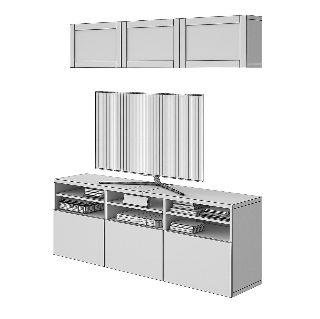Ikea Besta Model - TurboSquid 1308099