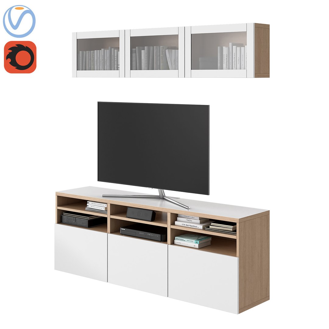 Ikea Besta Model - TurboSquid 1308099