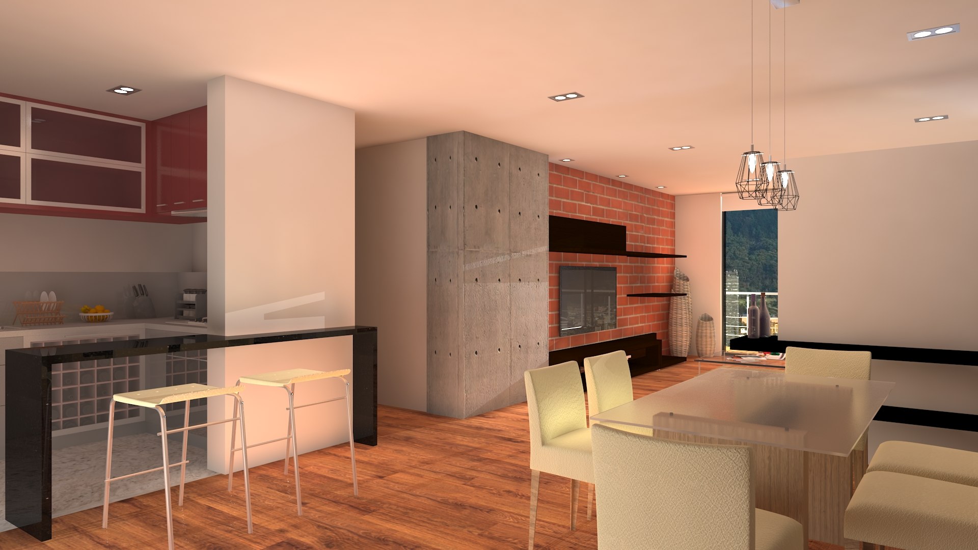 3D Sala Comedor Room - TurboSquid 1547600