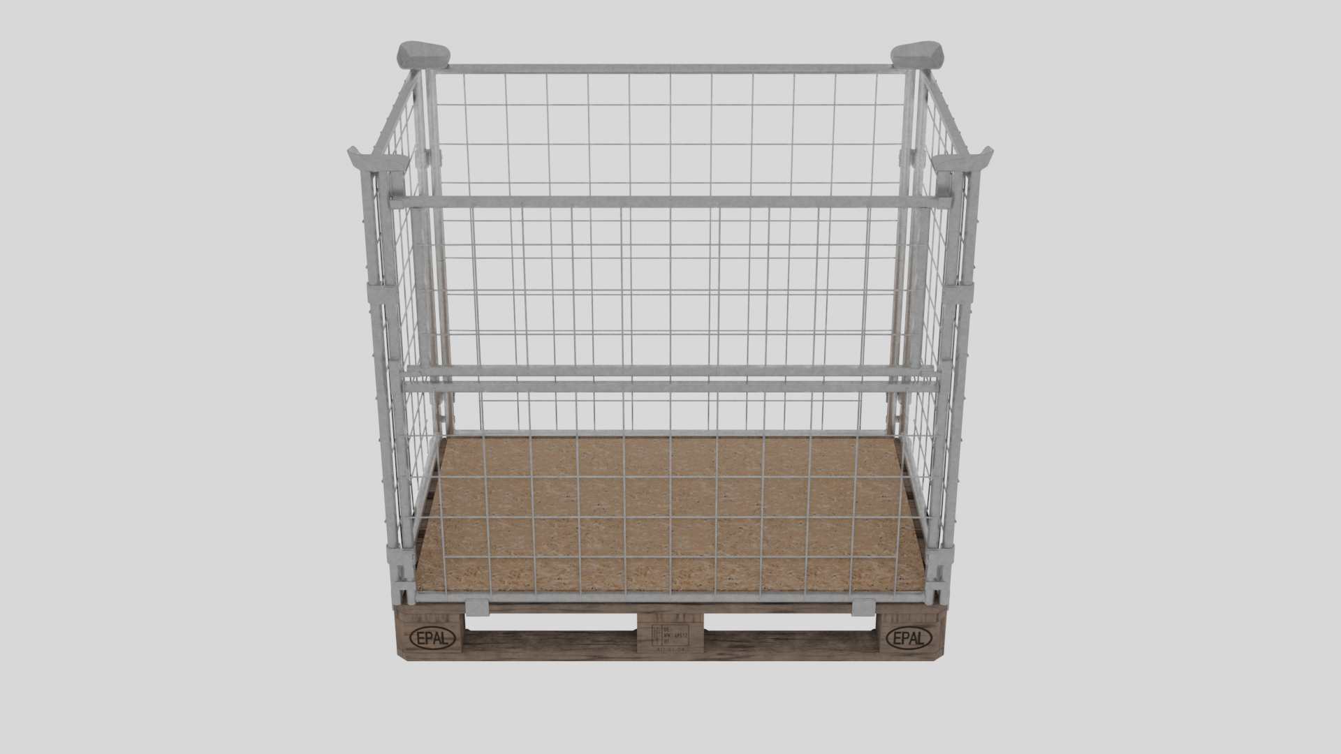 Realistic EUR-Pallet With Accessories 3D - TurboSquid 2074328