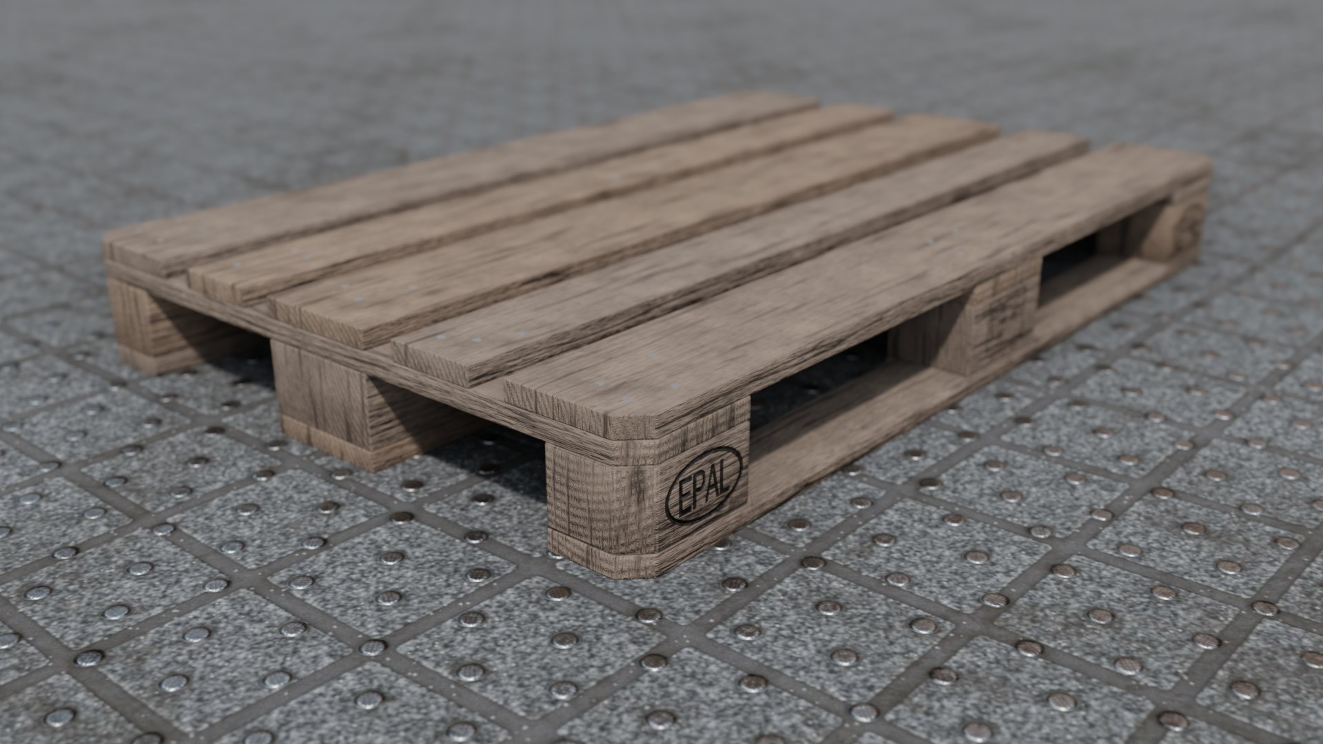 Realistic EUR-Pallet With Accessories 3D - TurboSquid 2074328