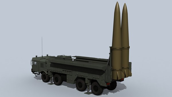 Iskander missile systems vehicle 3D model - TurboSquid 1573707