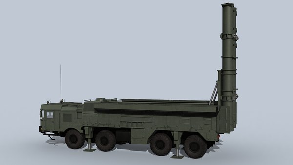 Iskander missile systems vehicle 3D model - TurboSquid 1573707