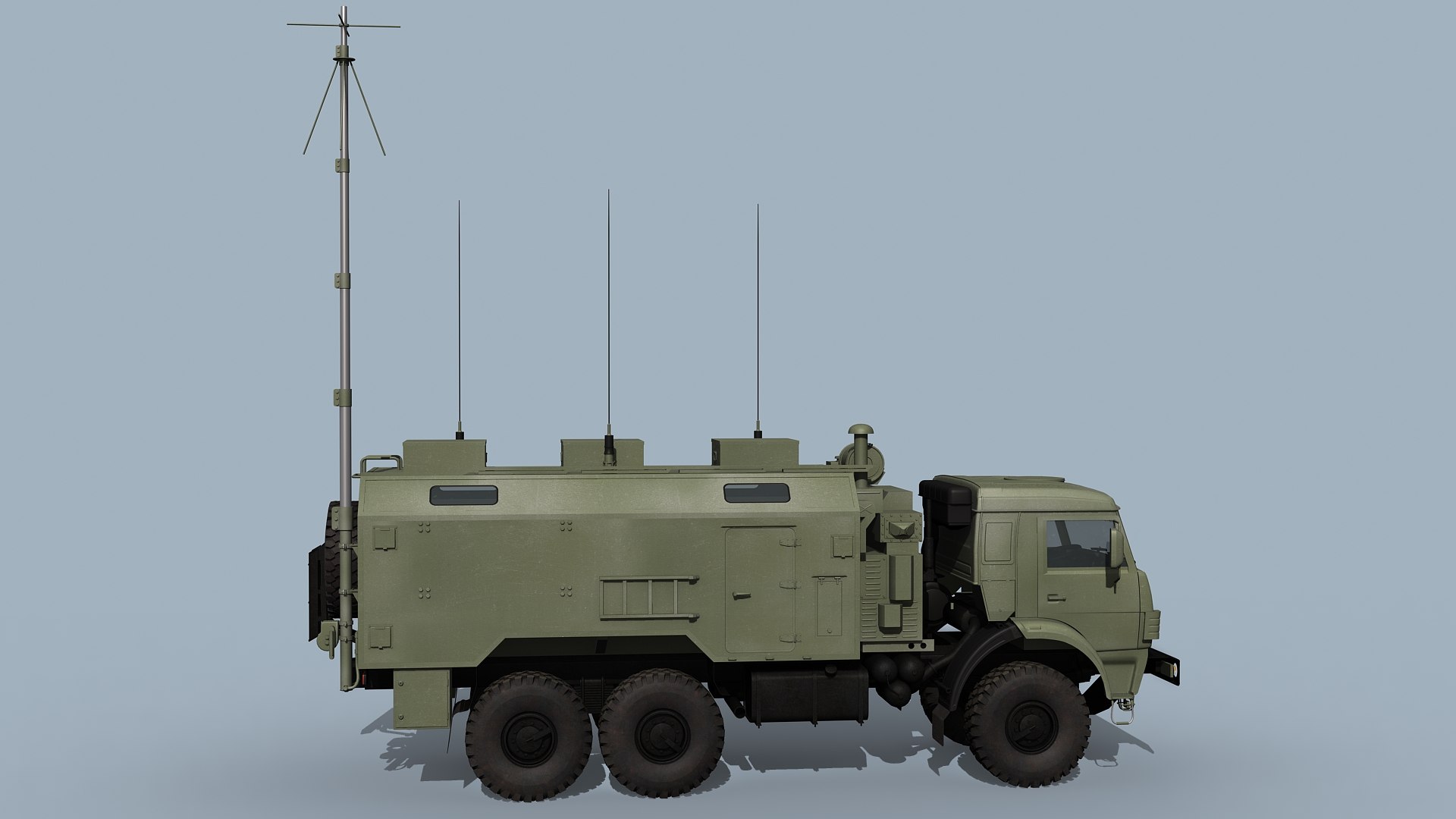 Iskander missile systems vehicle 3D model - TurboSquid 1573707