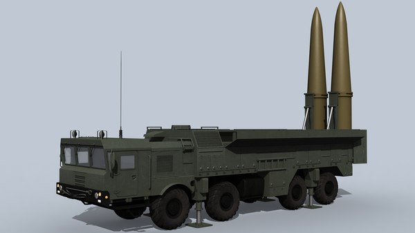 Iskander missile systems vehicle 3D model - TurboSquid 1573707