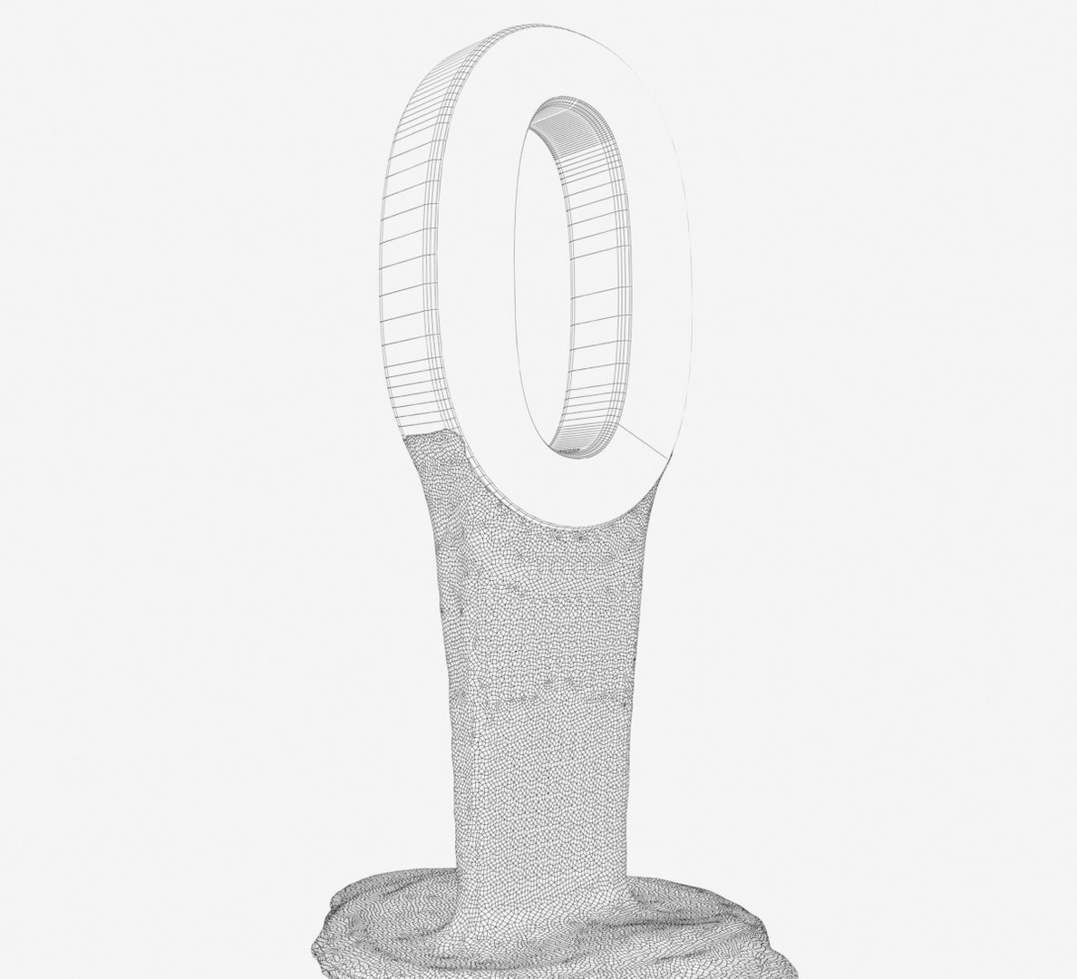 Number Zero 3D - TurboSquid 1409080