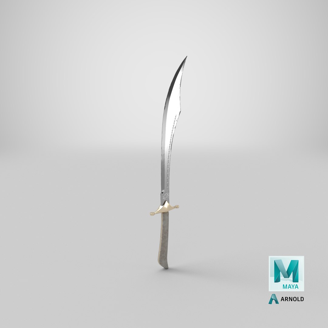 Scimitar Sword 3D - TurboSquid 2113457