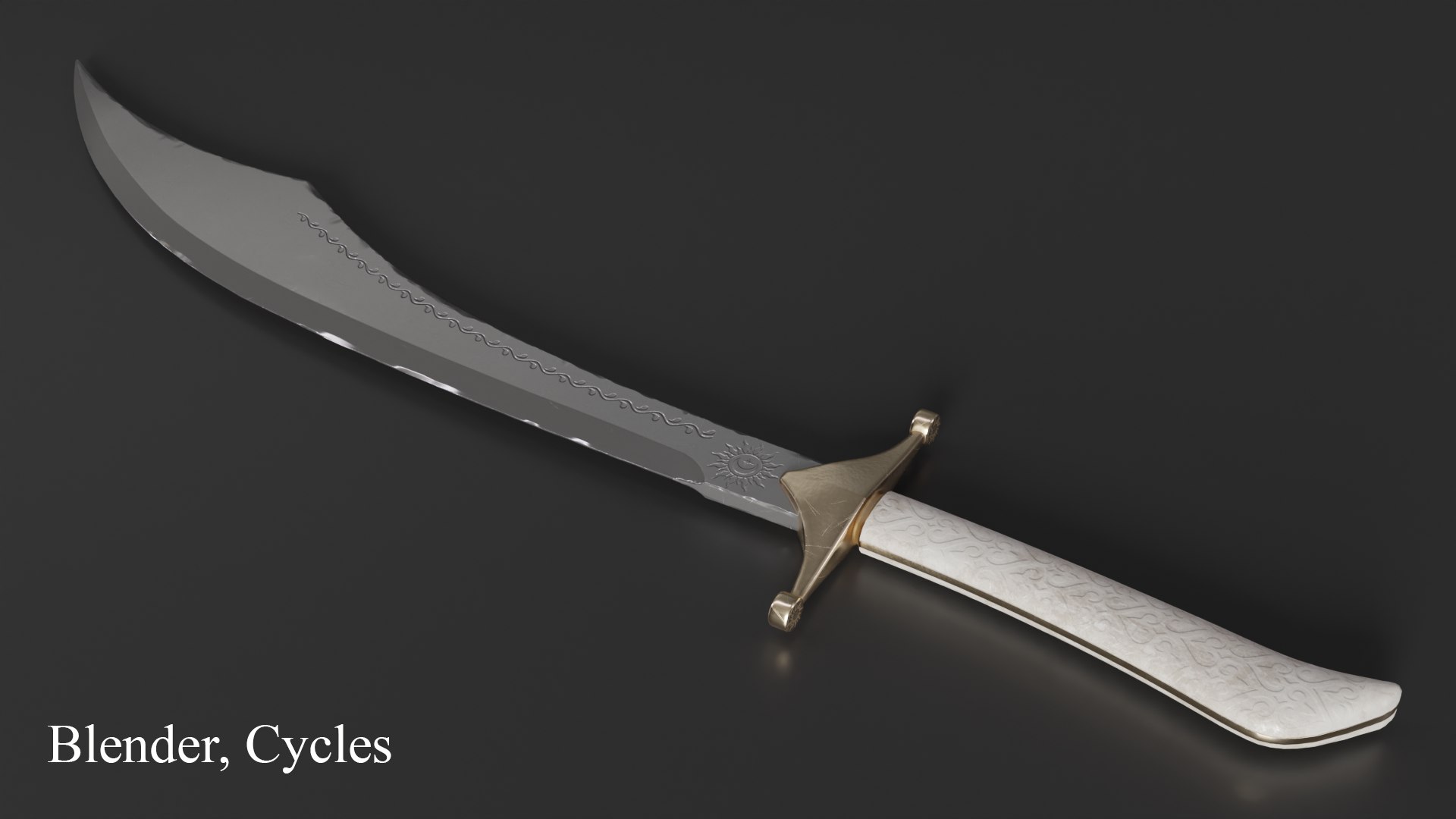 Scimitar Sword 3D - TurboSquid 2113457