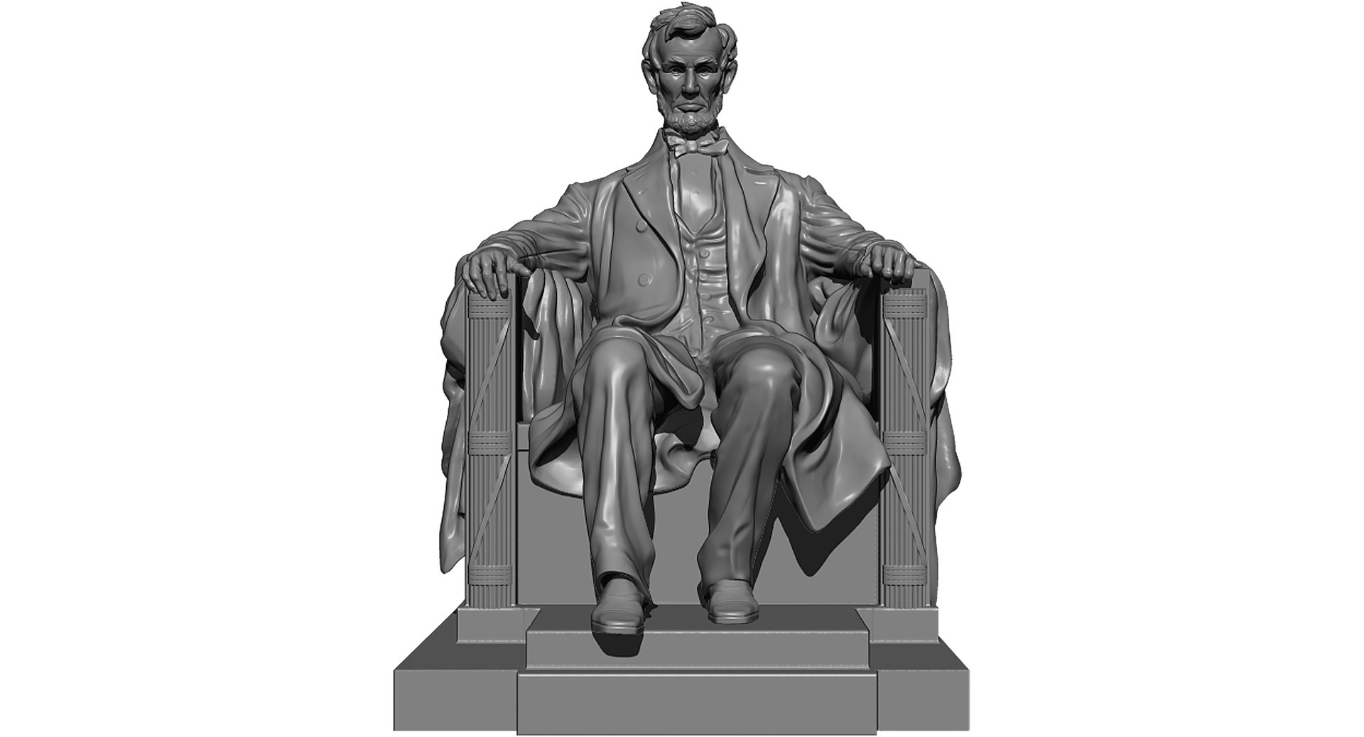 Abraham Bust Model - TurboSquid 1153176