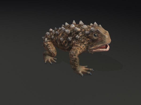 3d mutant frog toad
