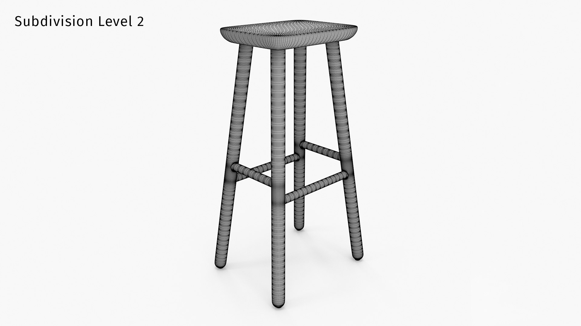 3D Bar Jasper Stool - TurboSquid 1669573