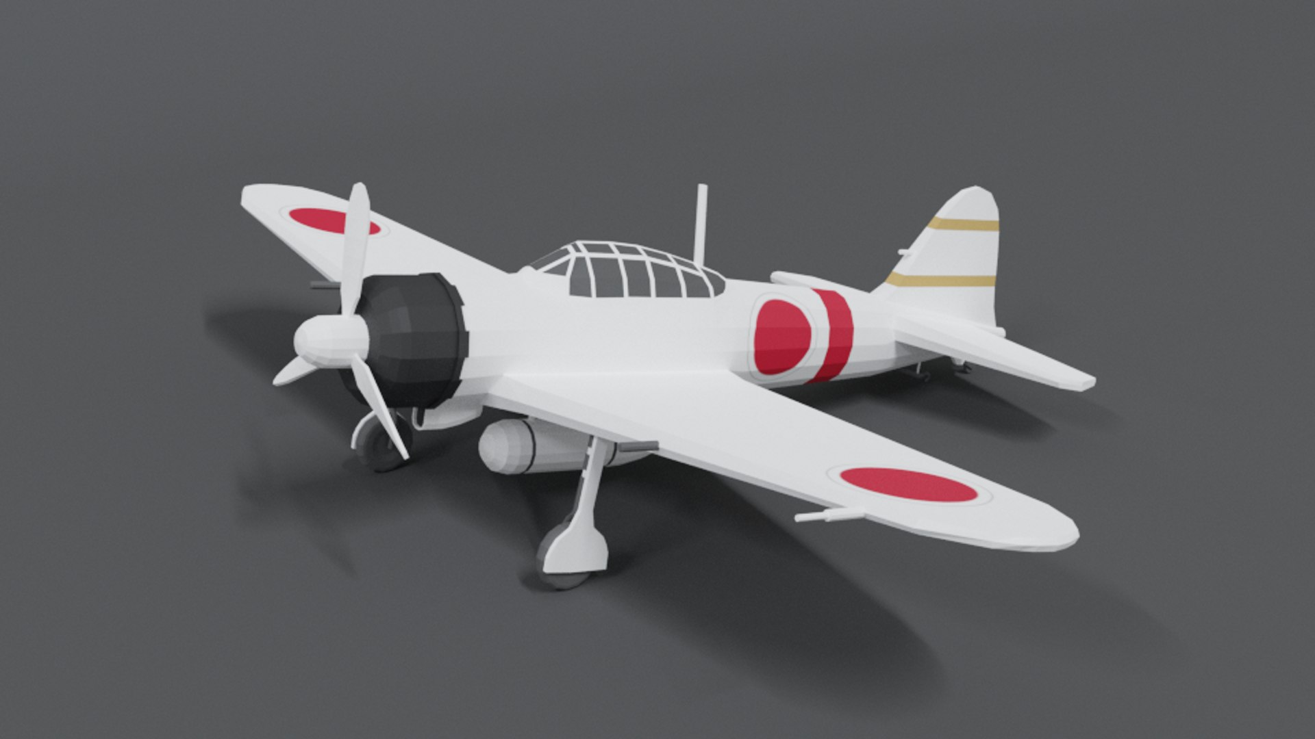 Mitsubishi A6m Zero Wwii Model - TurboSquid 1613640