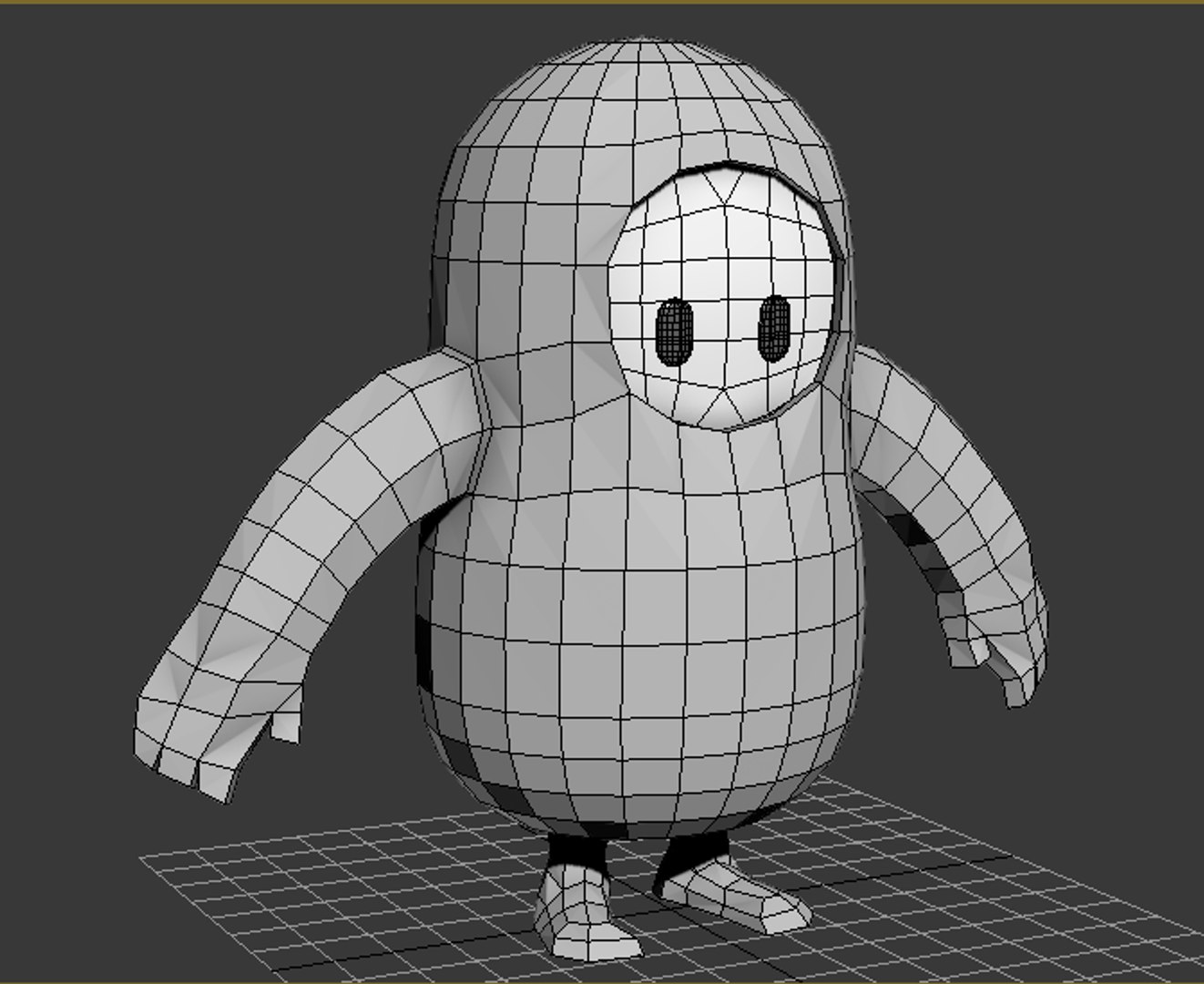 Fall Guy Character 3D - TurboSquid 1606566