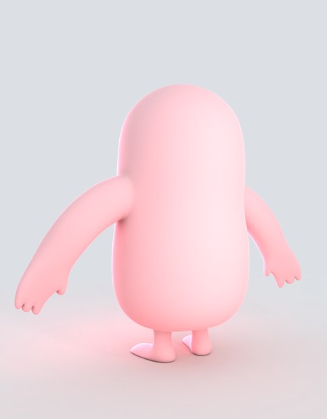 Fall guy character 3D - TurboSquid 1606566