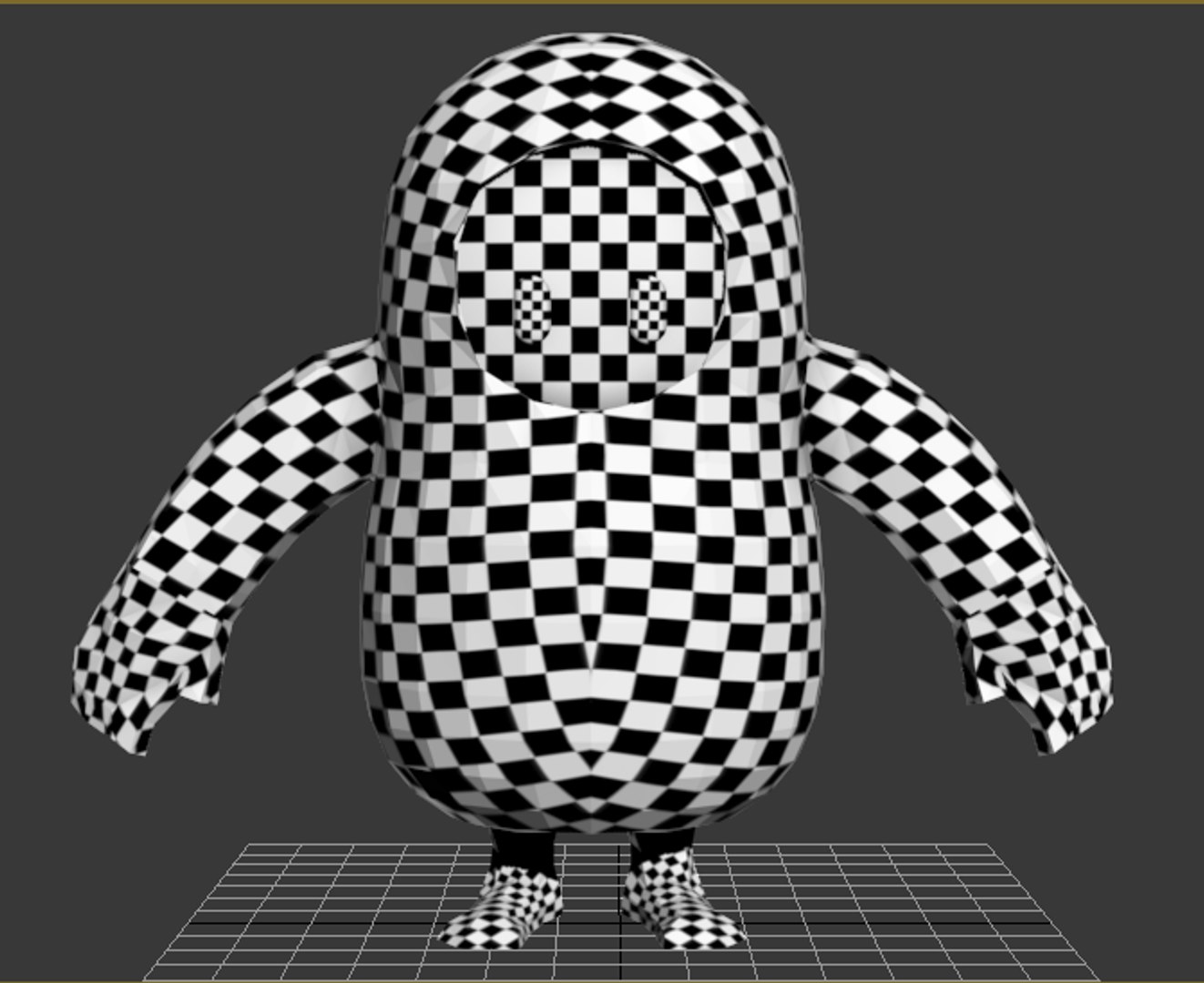Fall Guy Character 3D - TurboSquid 1606566