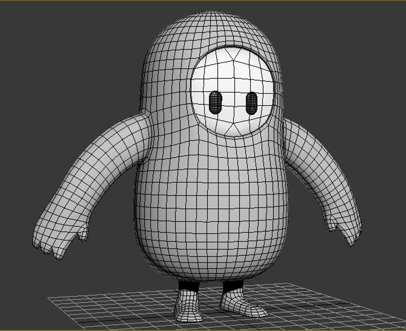 Fall Guy Character 3D - TurboSquid 1606566