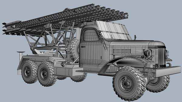 modelo 3d BM-13NM Katyusha - TurboSquid 2152410