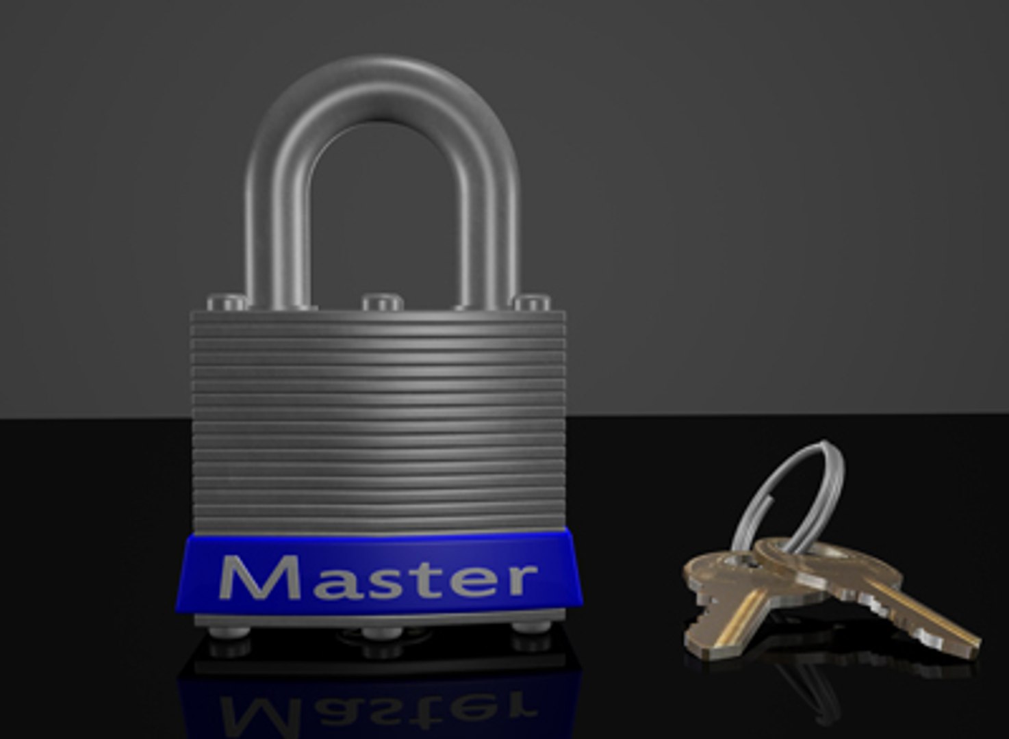 Master Lock 3d Max