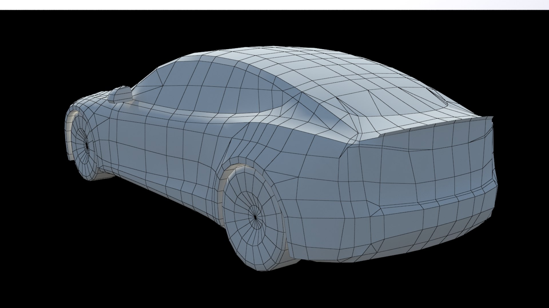 3d Model Tesla S 2013
