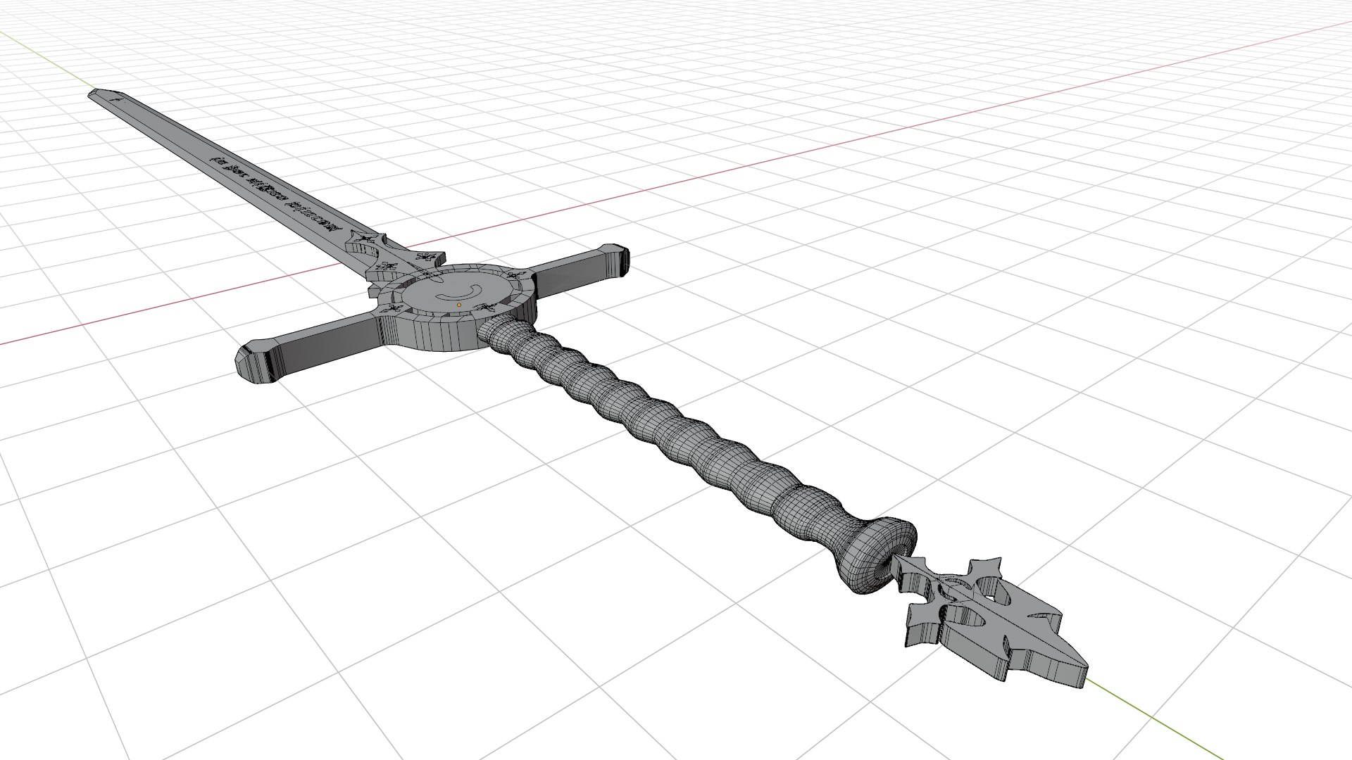 3D Holy Sword 3D model - TurboSquid 1937914