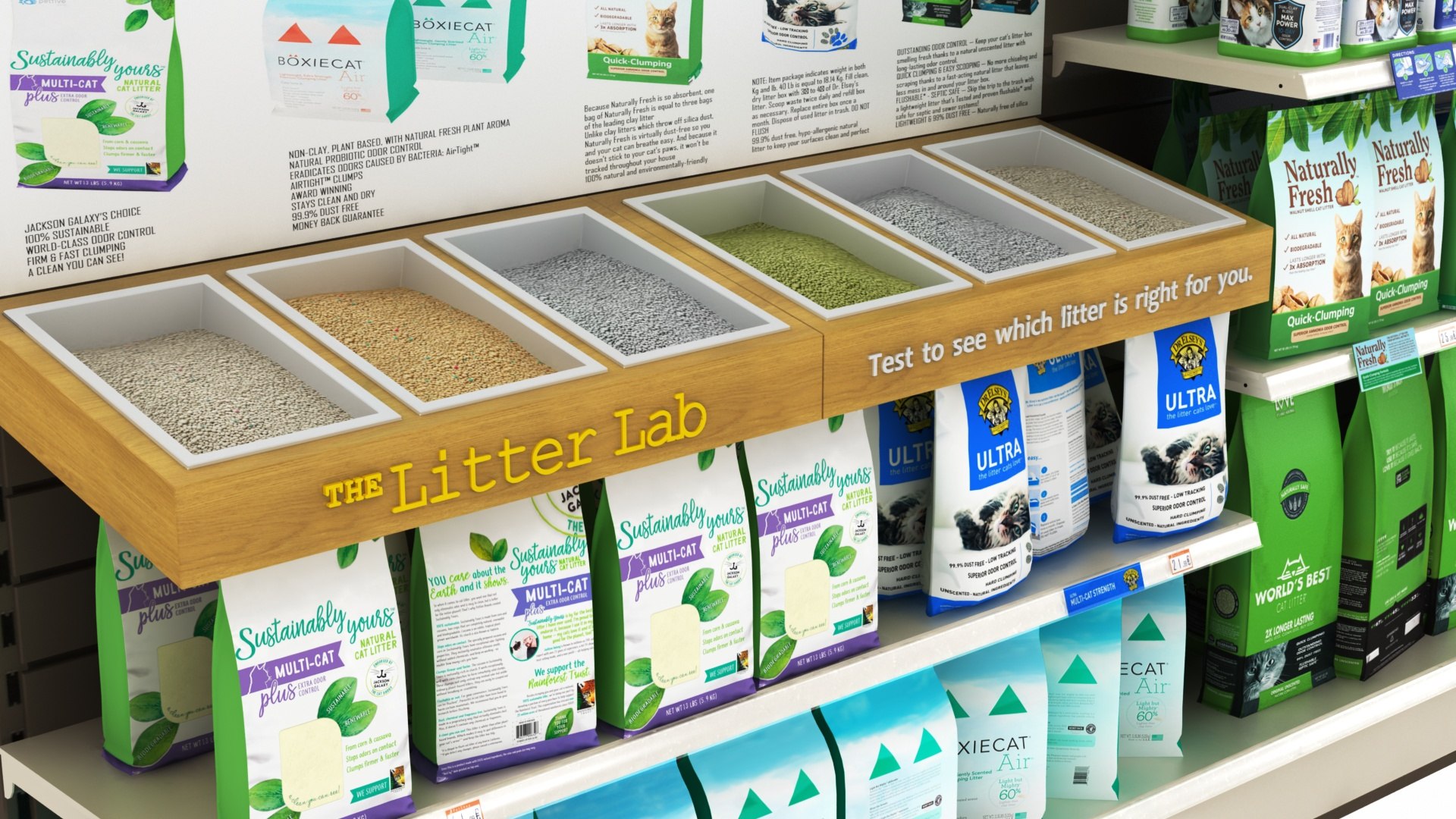 3D Pet Shop - Cat Litter And Tray Object Collection - TurboSquid 1791260