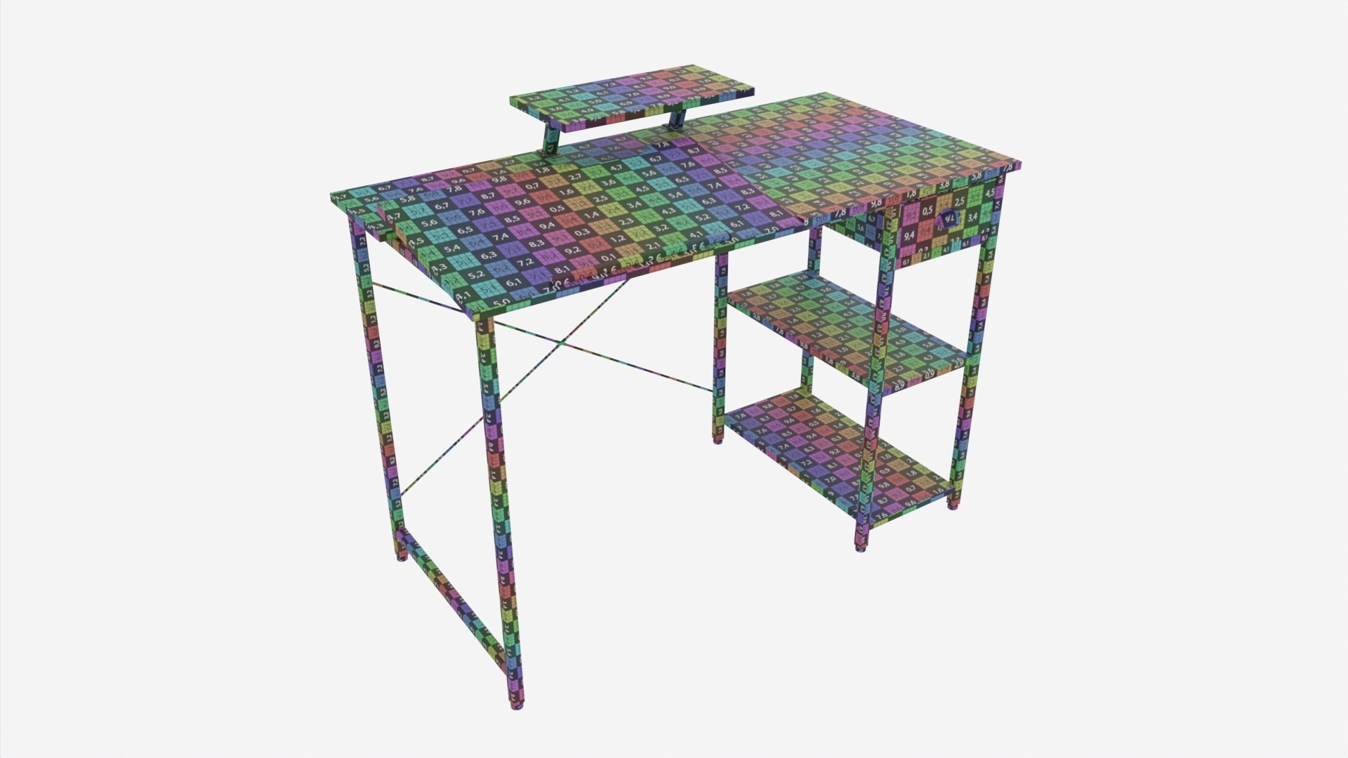 Adjustable Tiltable Drawing Table 3D Model - TurboSquid 1987925