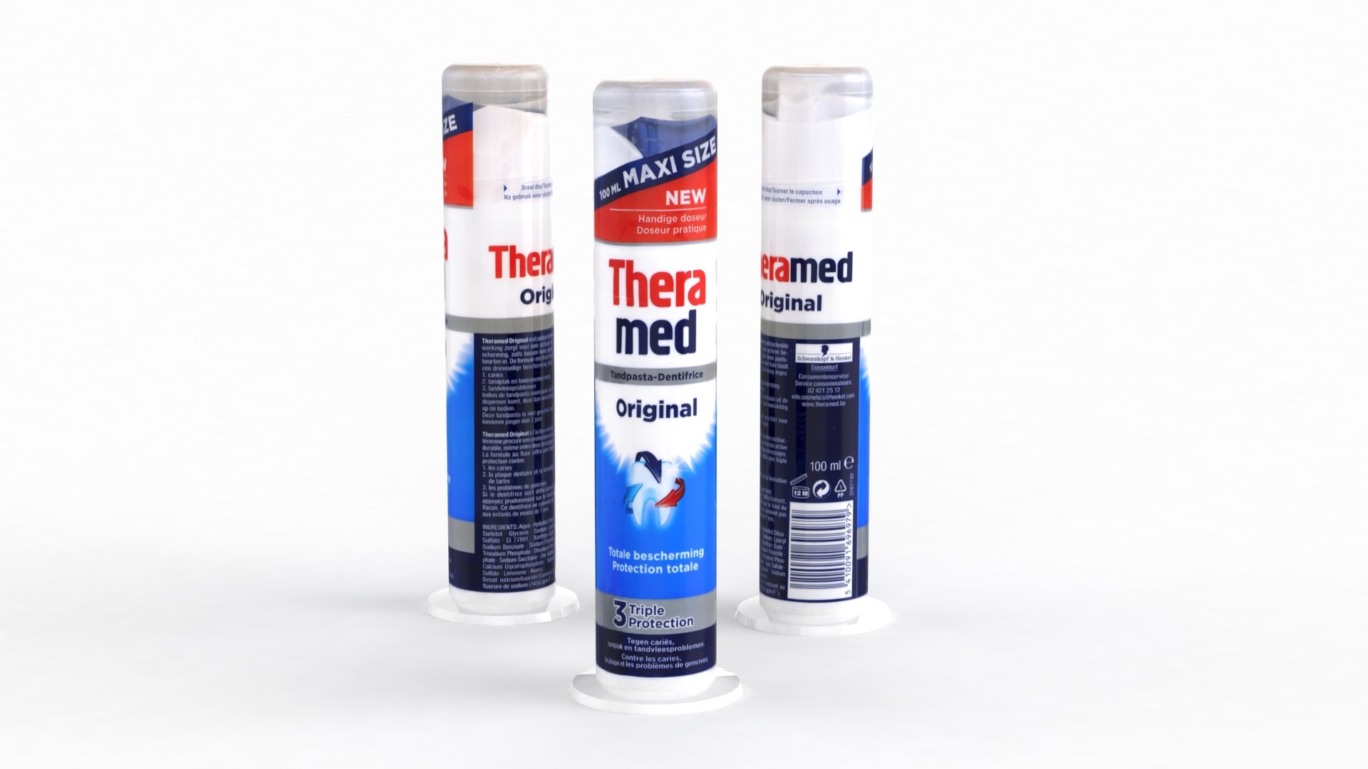 Thera Med Original 100ml 2022 3D Model - TurboSquid 1851434