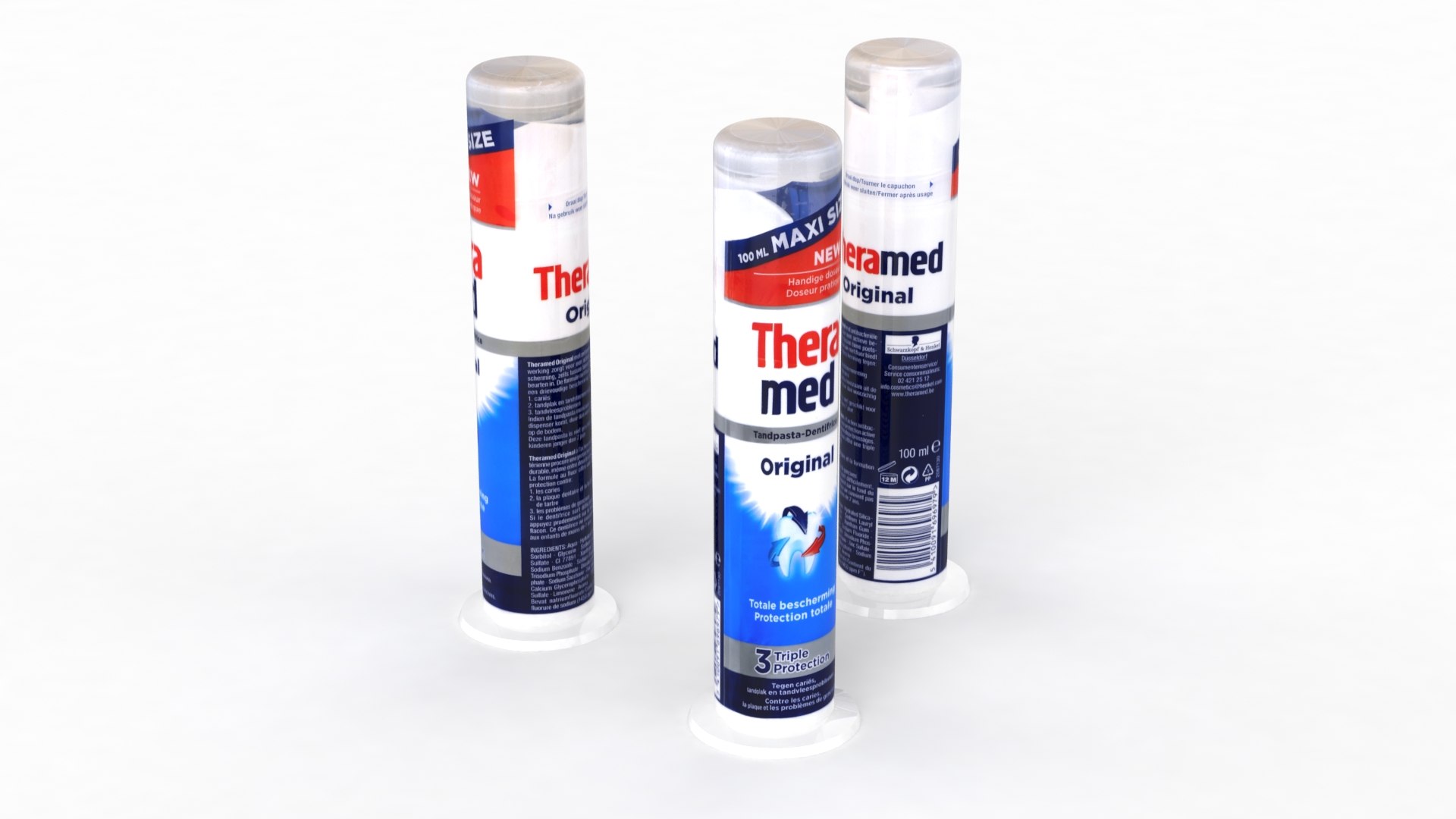 Thera Med Original 100ml 2022 3D Model - TurboSquid 1851434