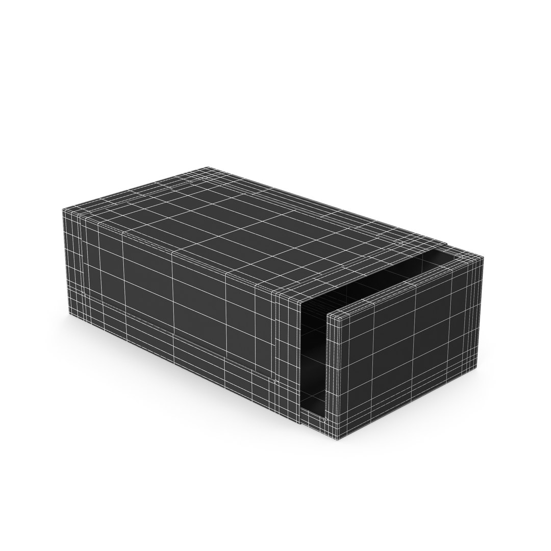 Red Cake Box With Window 3D Model - TurboSquid 2049073