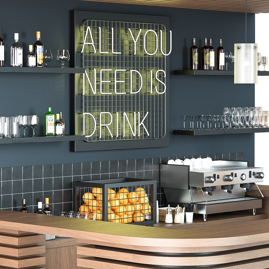 3D Bars - TurboSquid 1501555