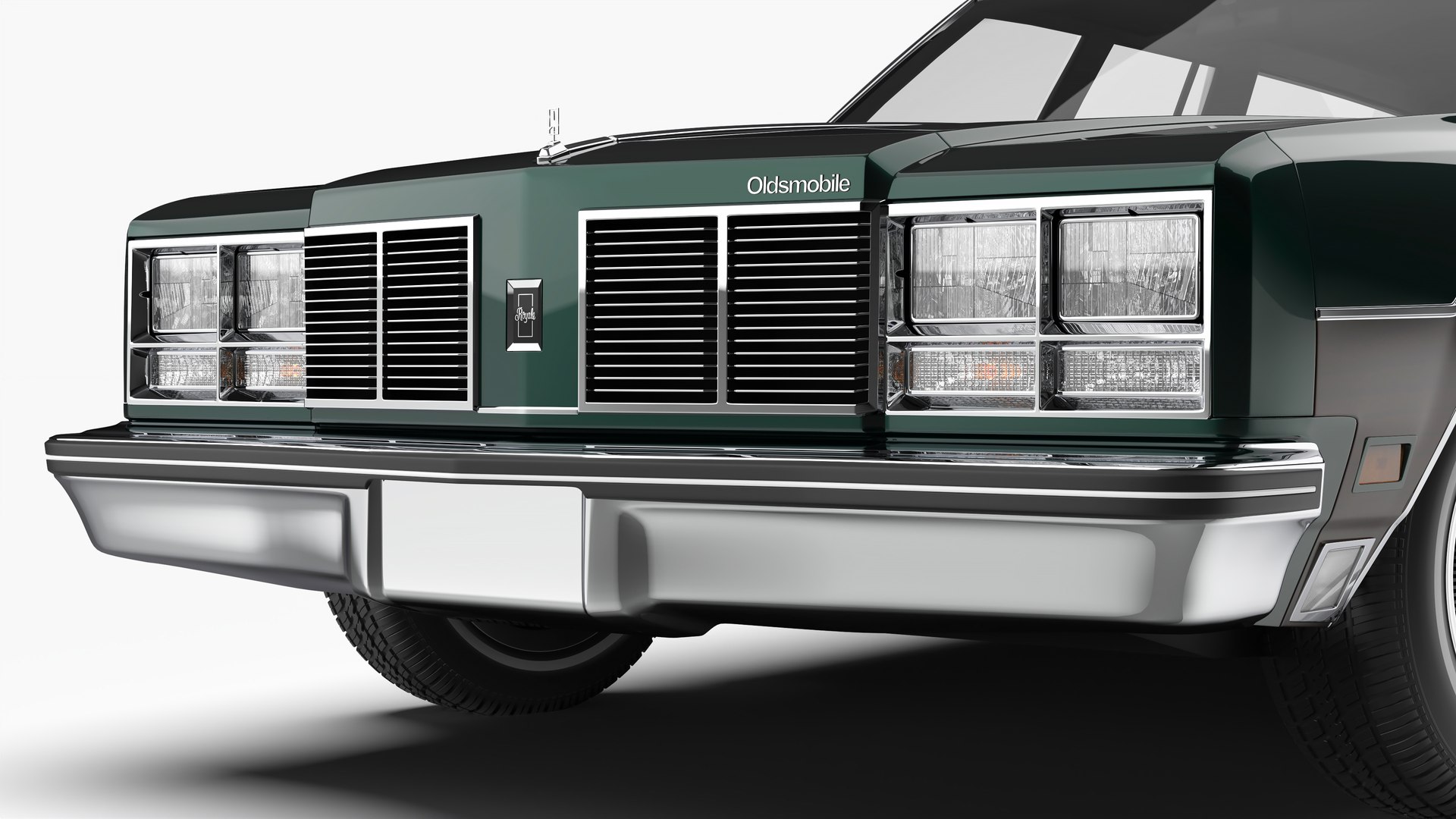 3D Model Oldsmobile Delta 88 Custom Cruiser 1977 - TurboSquid 2129875