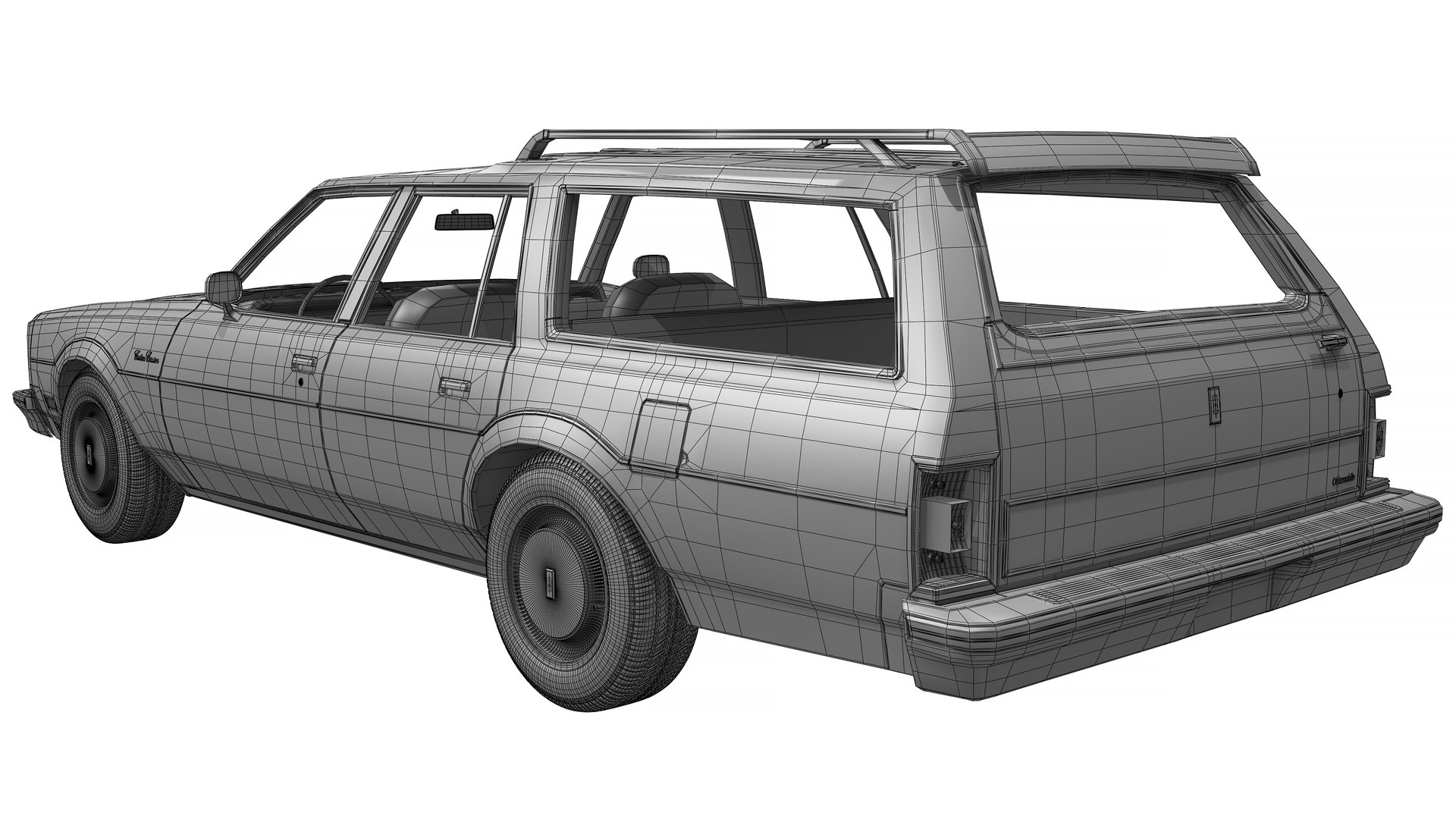 3D Model Oldsmobile Delta 88 Custom Cruiser 1977 - TurboSquid 2129875