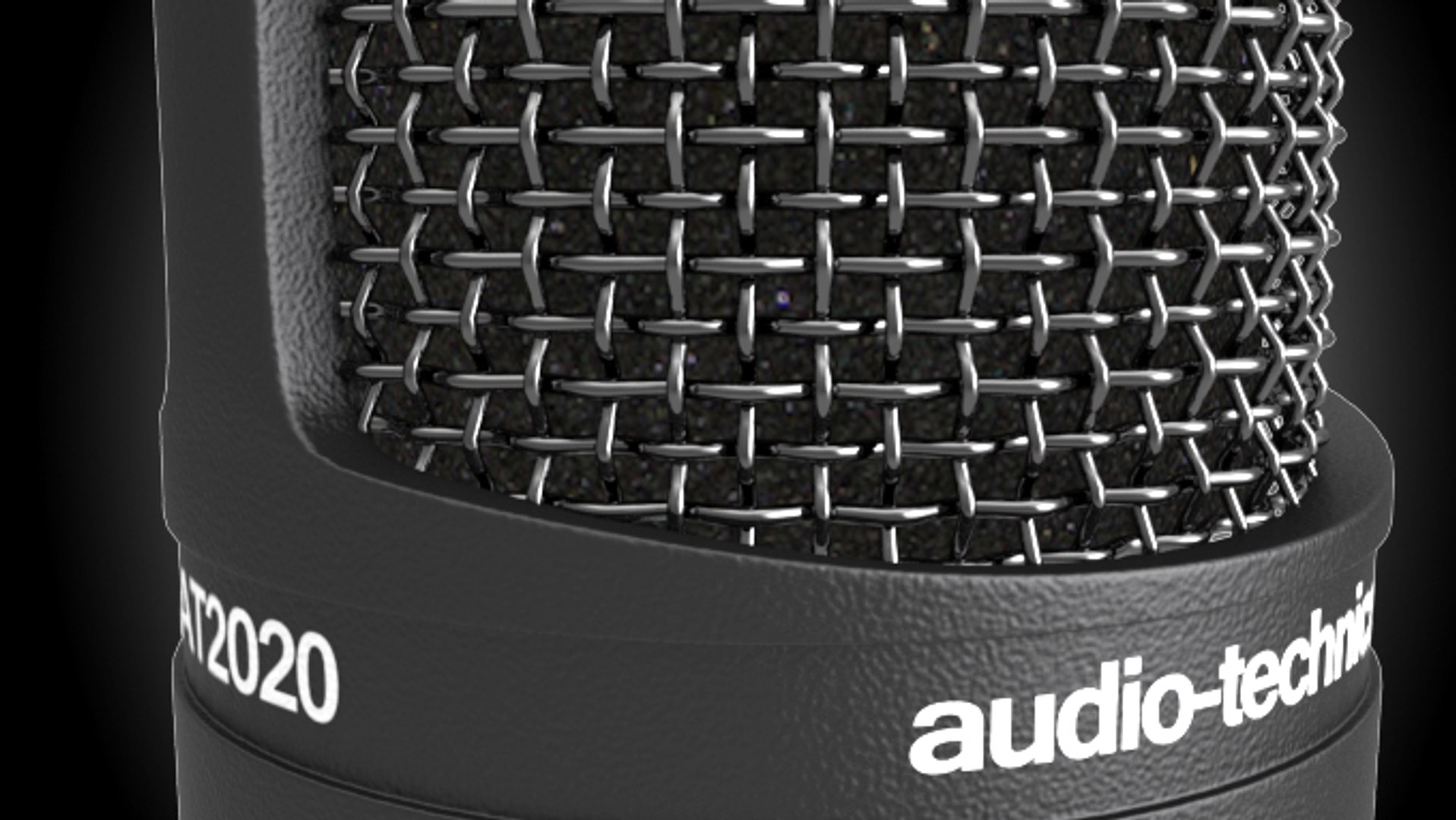 3d 3dmodel audio-technica at2020