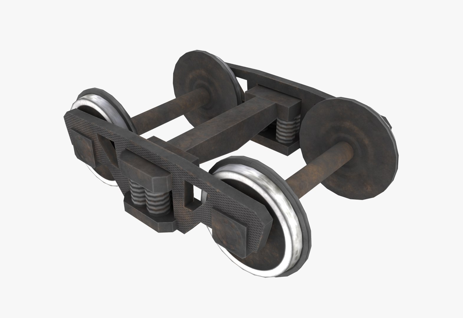 Railway Carriage 3d Fbx