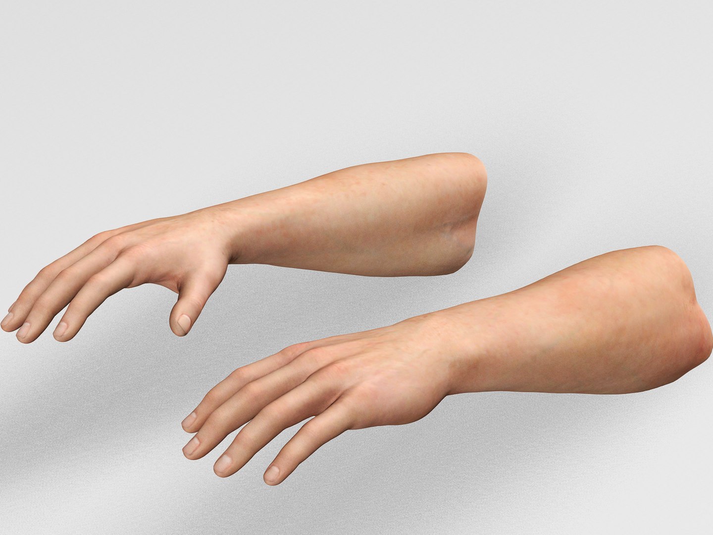 Realistic Man Hands Model - TurboSquid 1537051