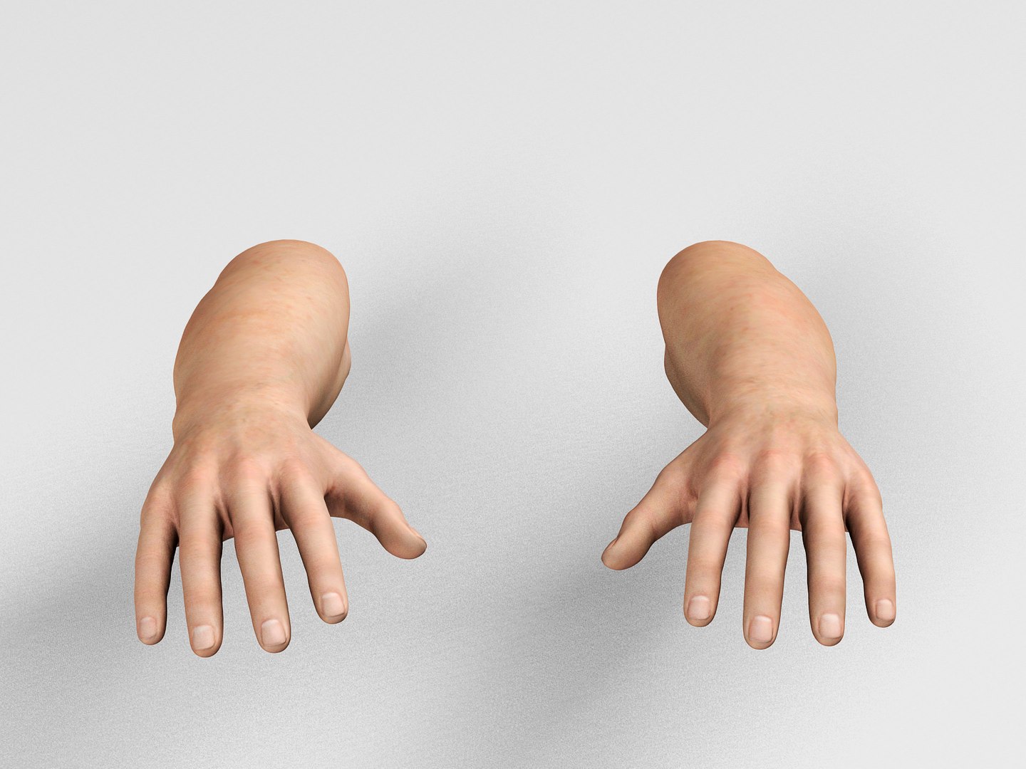 Realistic Man Hands Model - TurboSquid 1537051