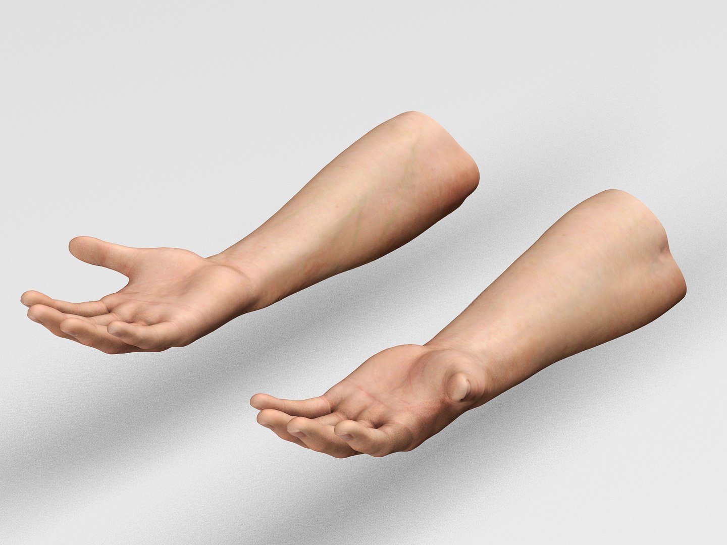 Realistic Man Hands Model - TurboSquid 1537051