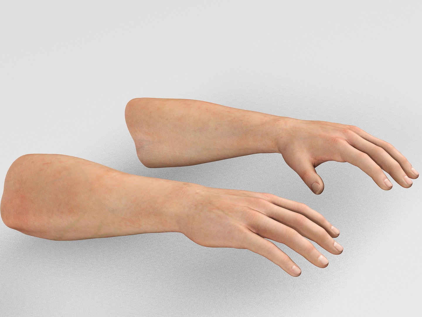 Realistic Man Hands Model - TurboSquid 1537051