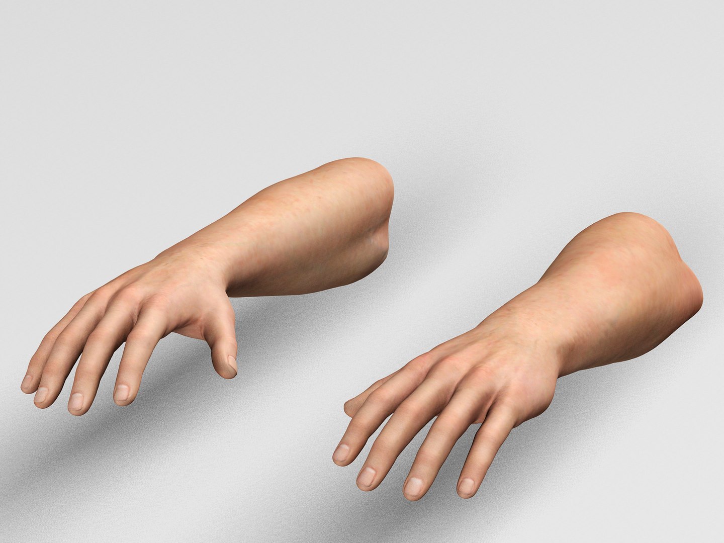 Realistic Man Hands Model - TurboSquid 1537051