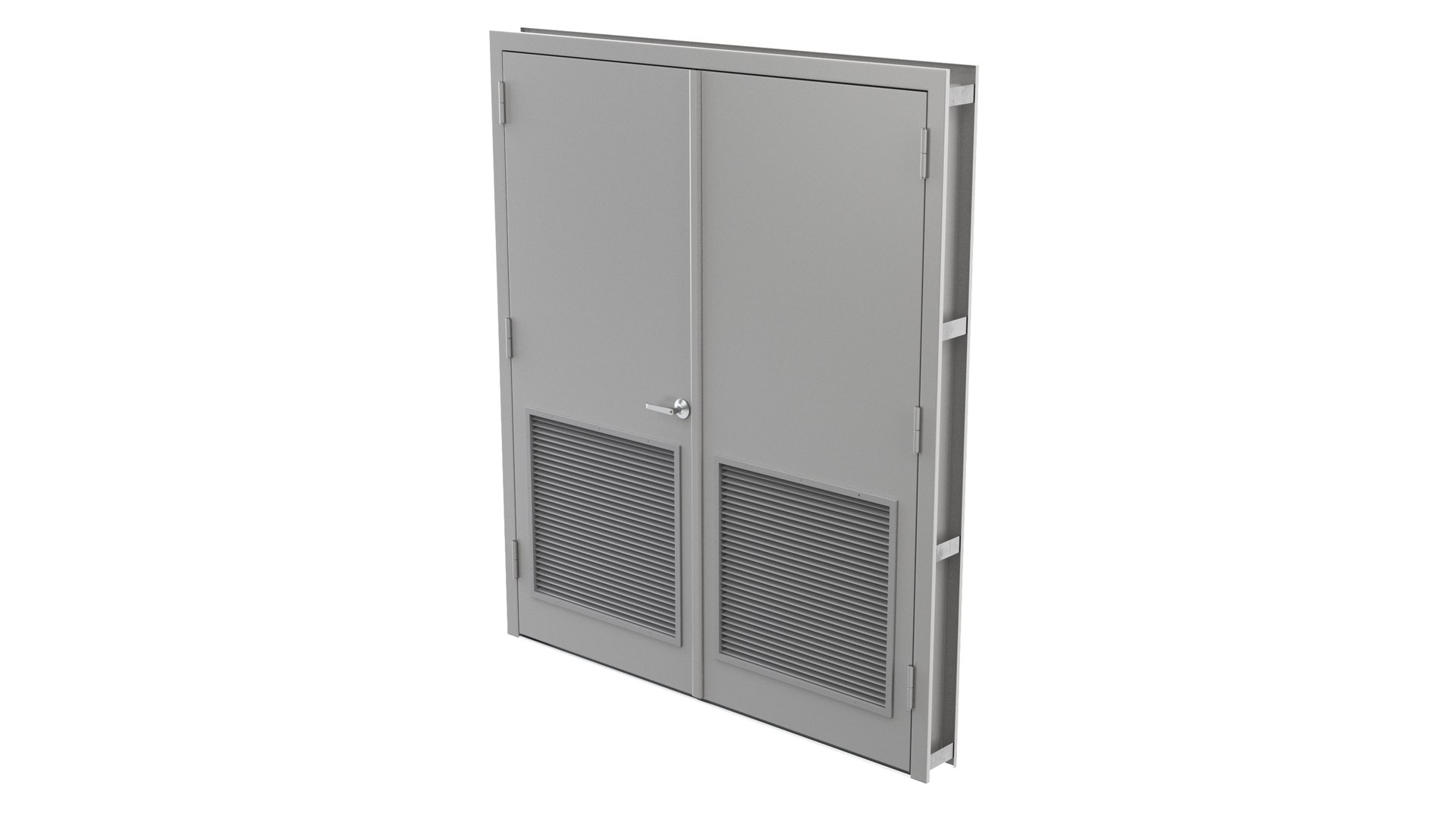 Double Leaf Door 3D Model - TurboSquid 2382126