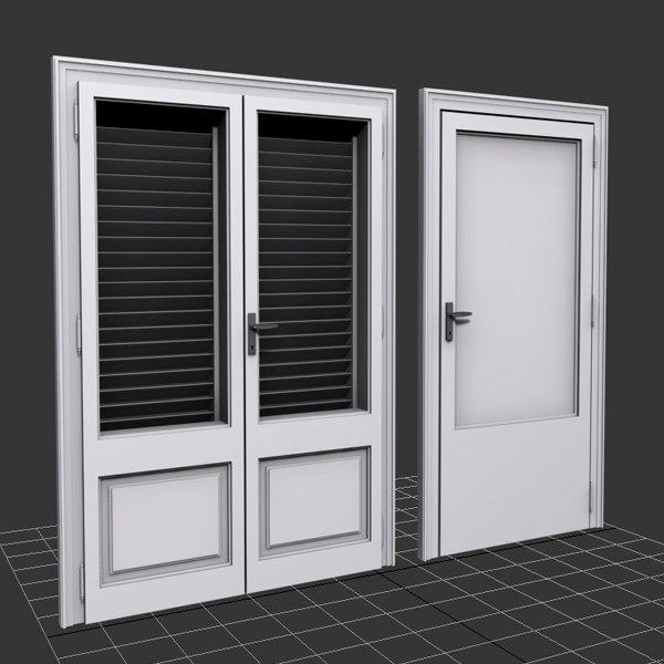 modelo 3d Puertas - TurboSquid 653297