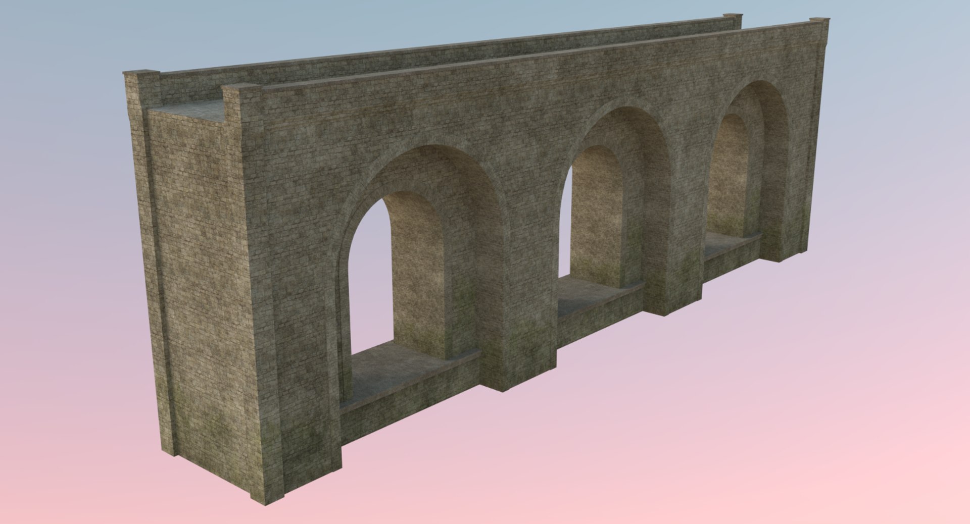 Stone Bridge 4 Model - TurboSquid 1171735