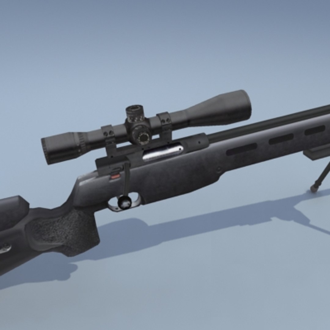 Ssg 3000 Rifle Sniper 3d Model